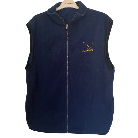 Jackets & Coats | Alaska Made In Usa Fleece Zip Up Sweater Vest | Poshmark